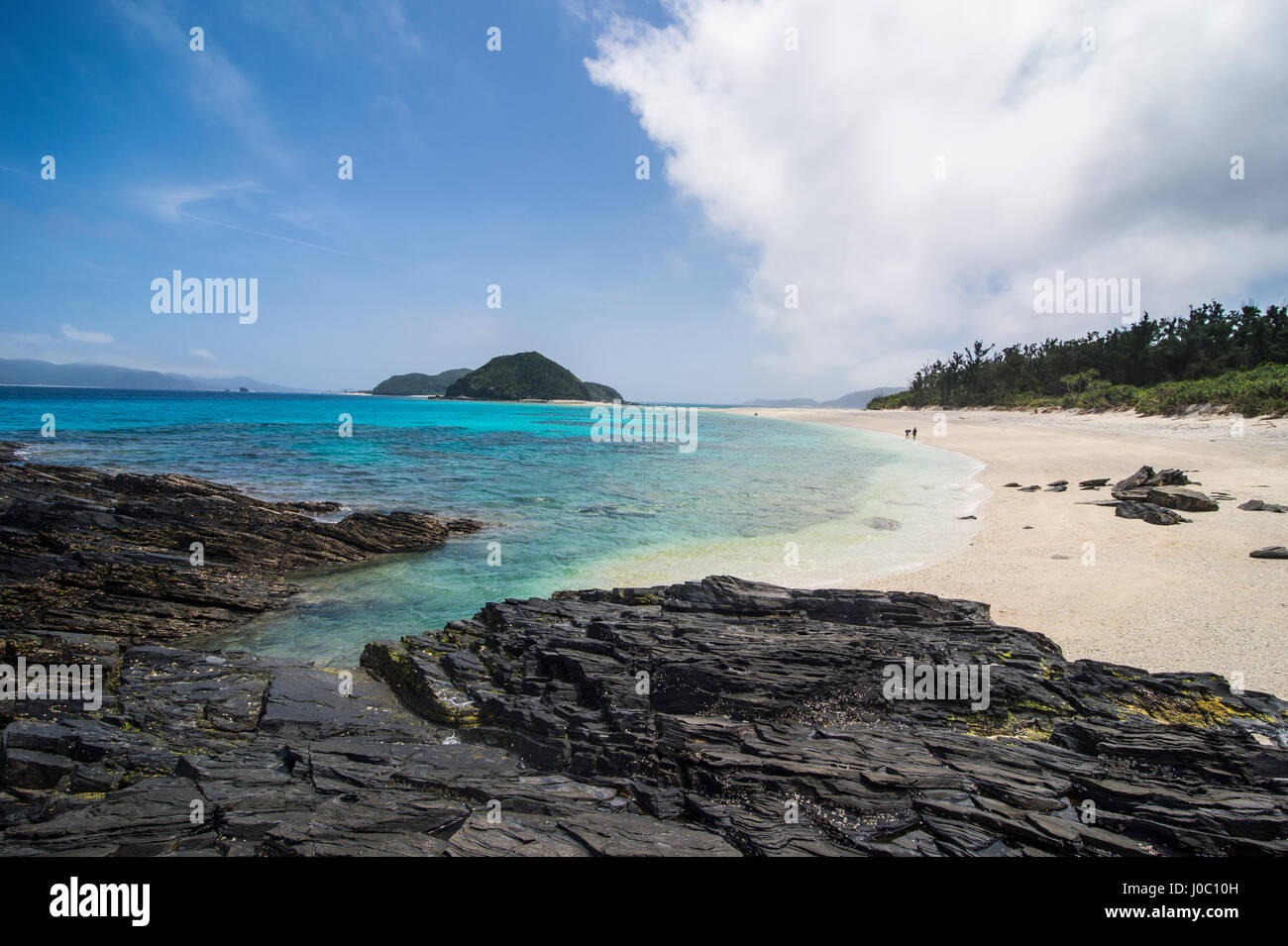 Furuzamami Beach, Zamami Island, Kerama Islands, Okinawa, Japan, Asia ...