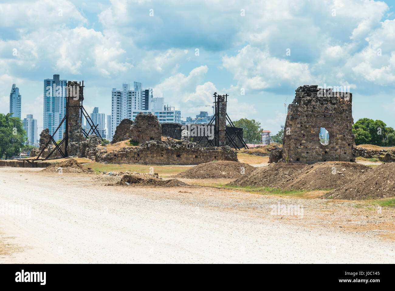 Panama Viejo, the remains of Old Panama, UNESCO World Heritage Site ...