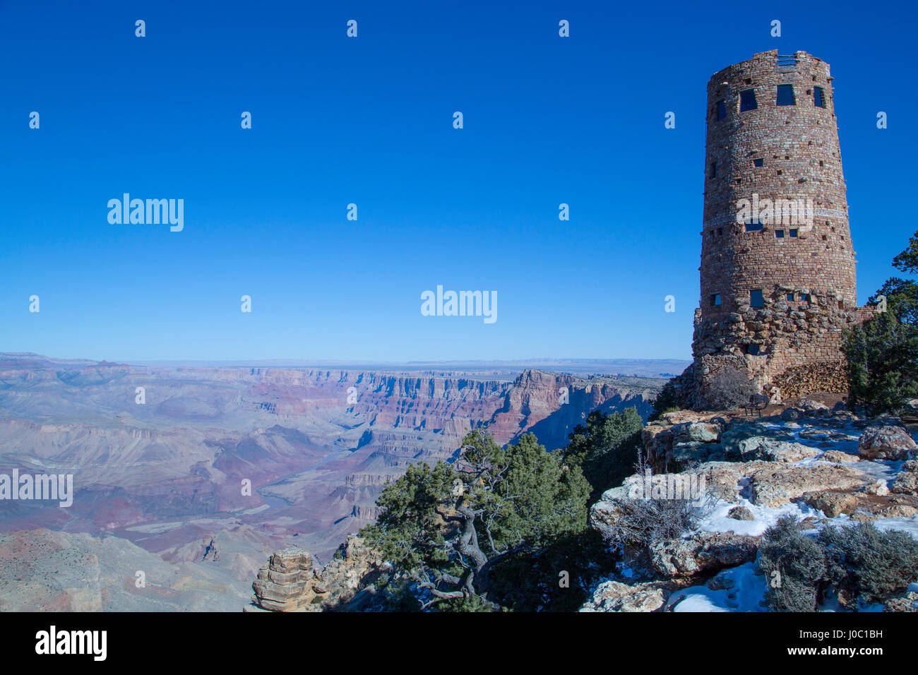 Tower, Desert View Point, Rim, Grand Canyon National Park, UNESCO World ...