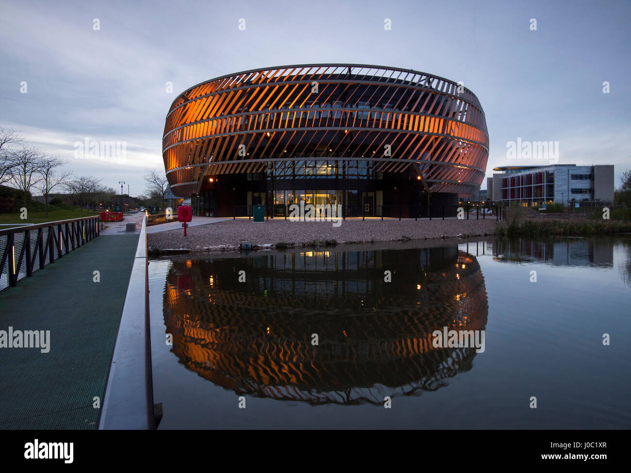 Dusk Reflections at The Ingenuity Lab, as part of the Jubilee Campus at ...