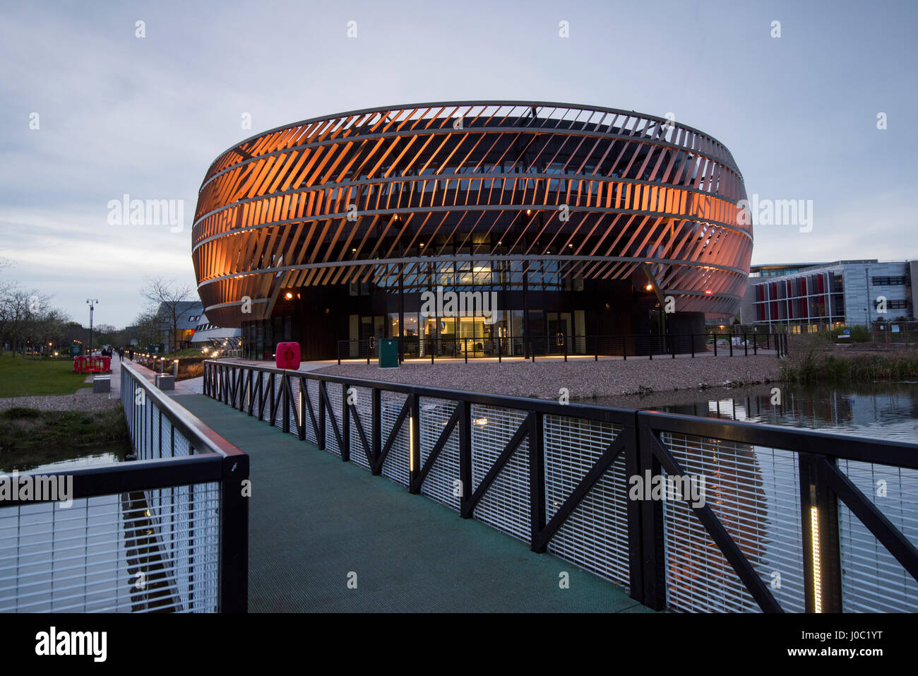 Dusk Reflections at The Ingenuity Lab, as part of the Jubilee Campus at ...