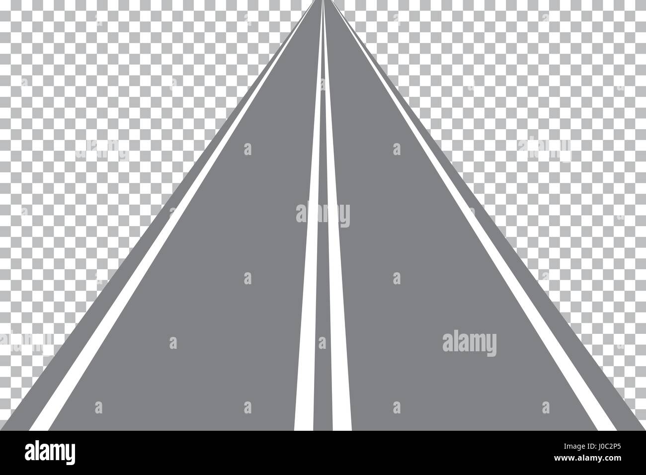 Straight Road Vector