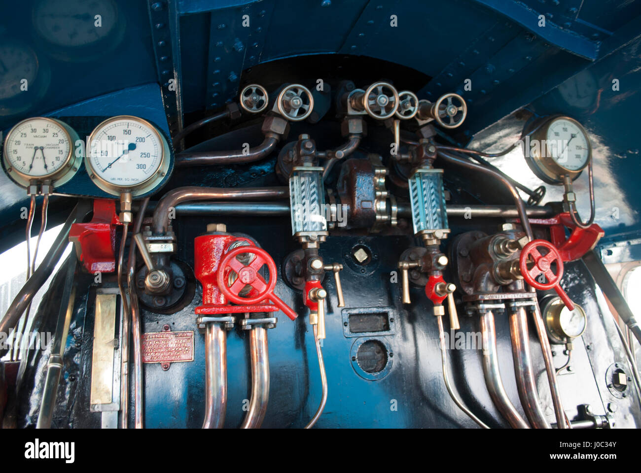 Mallard steam train Stock Photo - Alamy