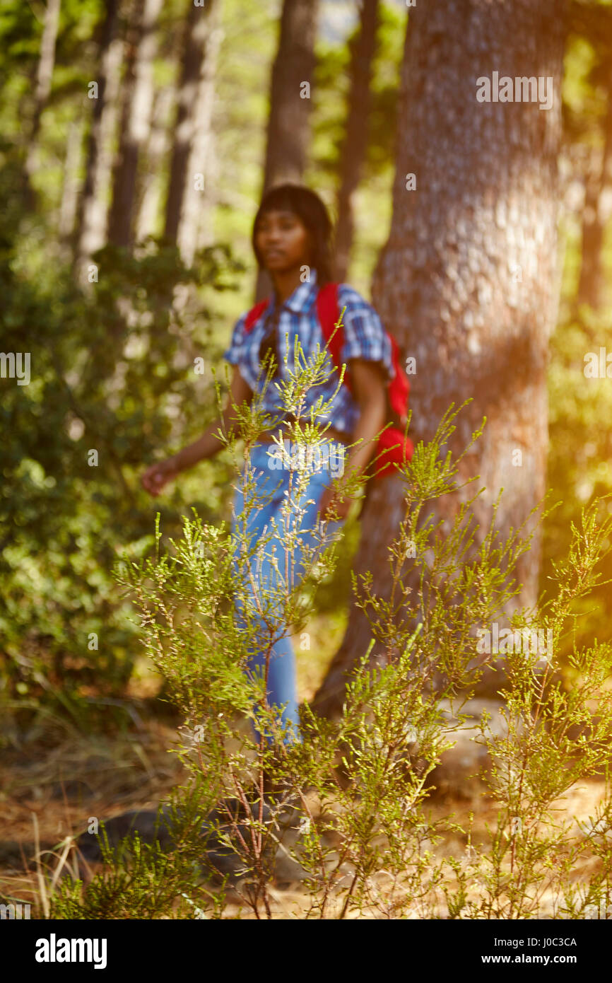 South Africa Forest Woman