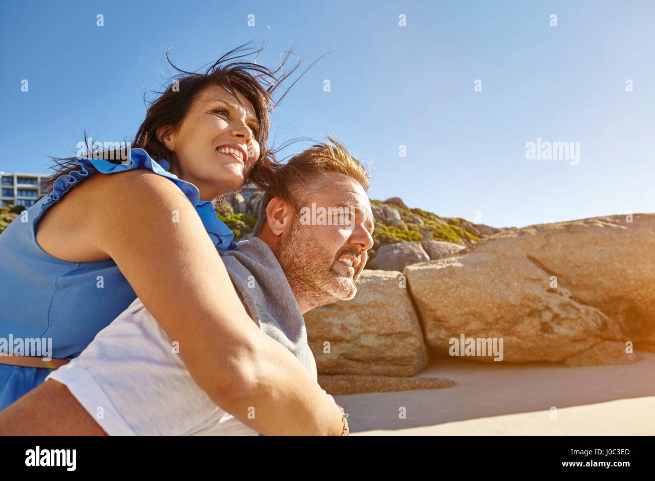 Man carrying woman hi-res stock photography and images - Alamy