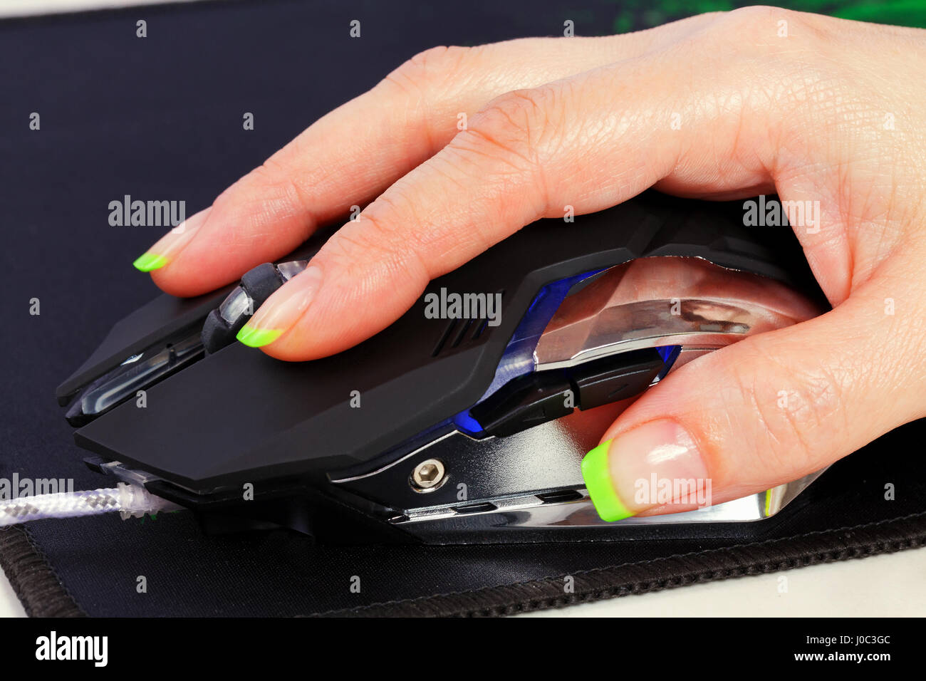Hand computer mouse game hi-res stock photography and images - Alamy