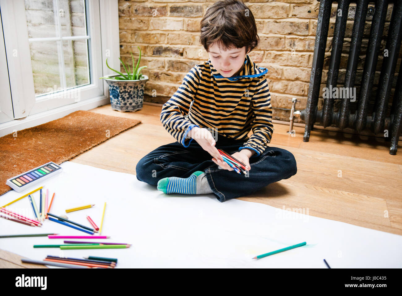 Long striped paper hi-res stock photography and images - Alamy