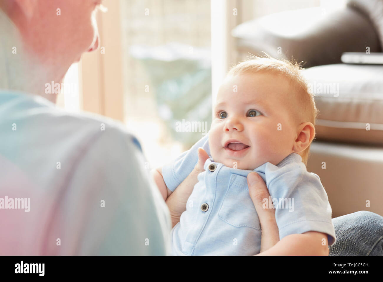 Baby boy gazing hi-res stock photography and images - Alamy