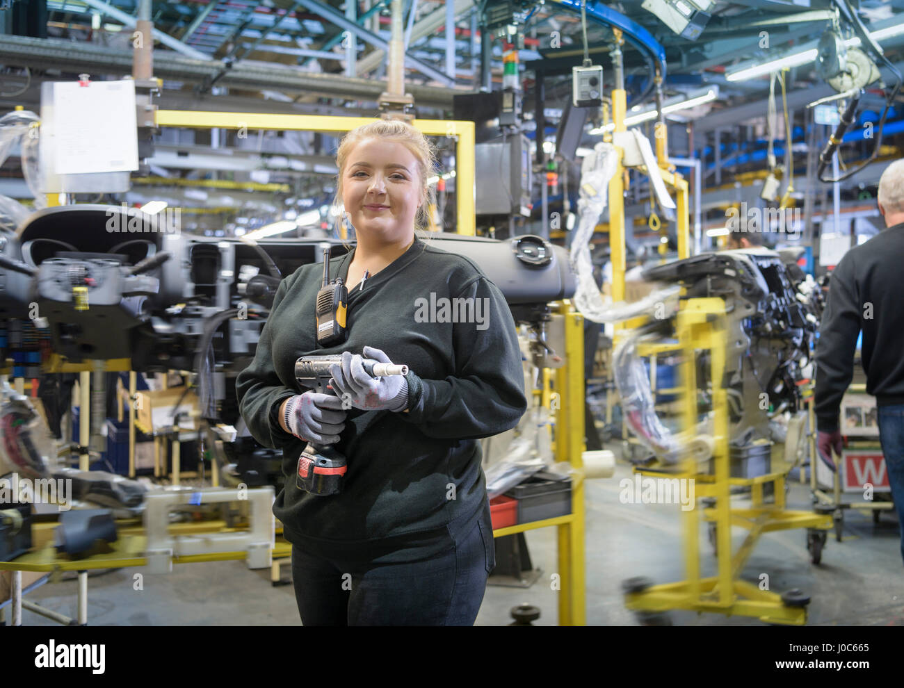 Female engineer looking at camera hi-res stock photography and images ...