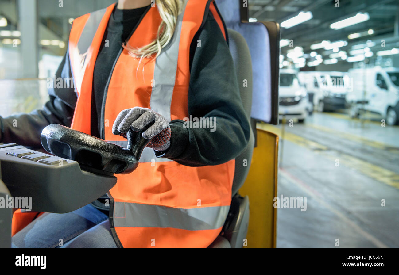 Female Driver In An Automobile High Resolution Stock Photography and ...