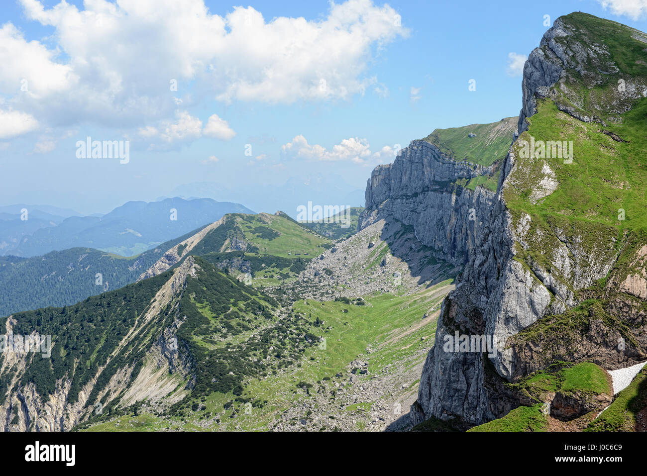 hiking in Rofan mountain aeria in Tyrol (Austria Stock Photo - Alamy