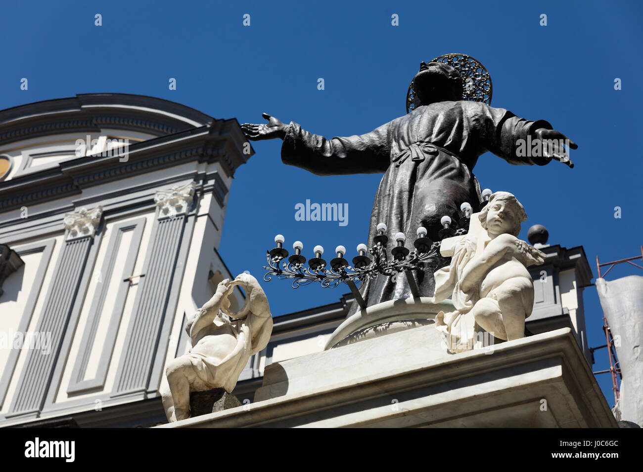 Napoli italy statue san gaetano hi-res stock photography and images - Alamy