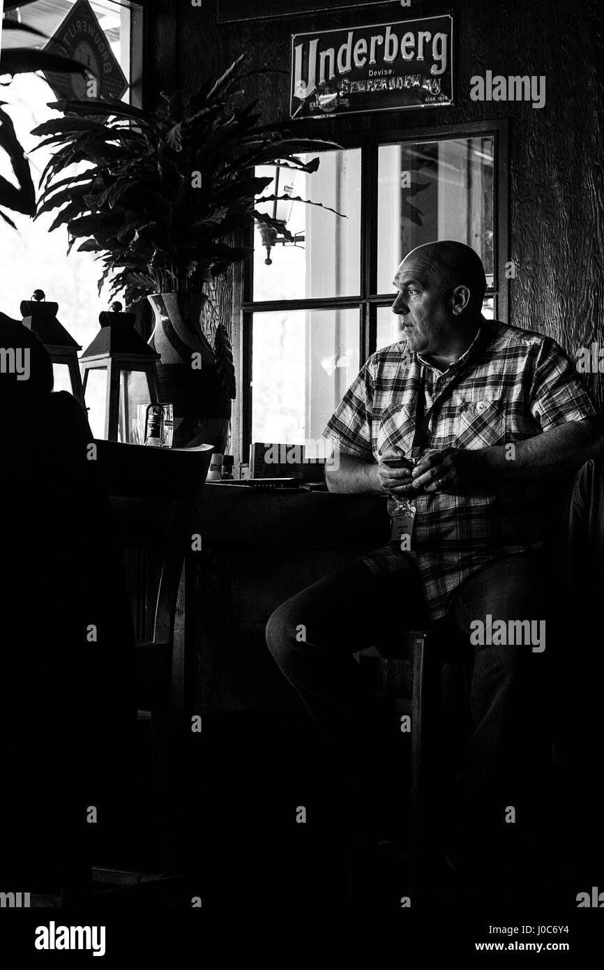 Portly man Black and White Stock Photos & Images - Alamy