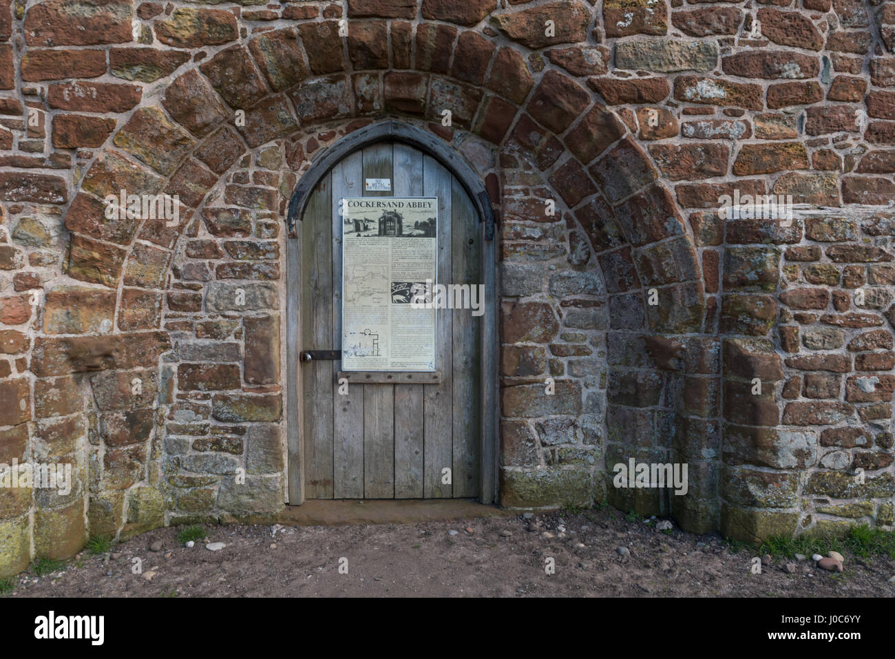 Cockersands Abbey on the Lancashire Coast Stock Photo - Alamy