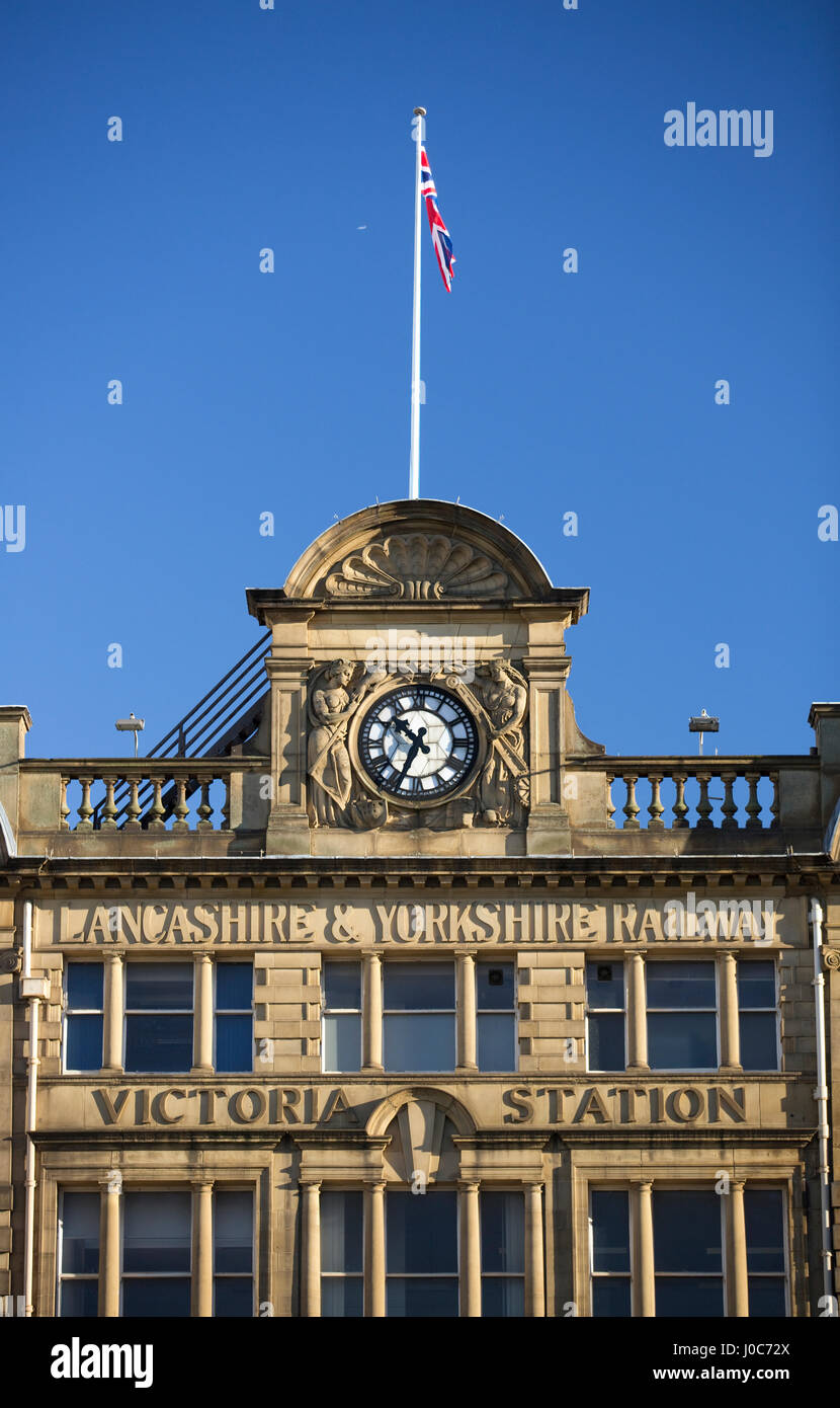 Manchester Victoria Station, Manchester, Greater Manchester, UK Stock ...