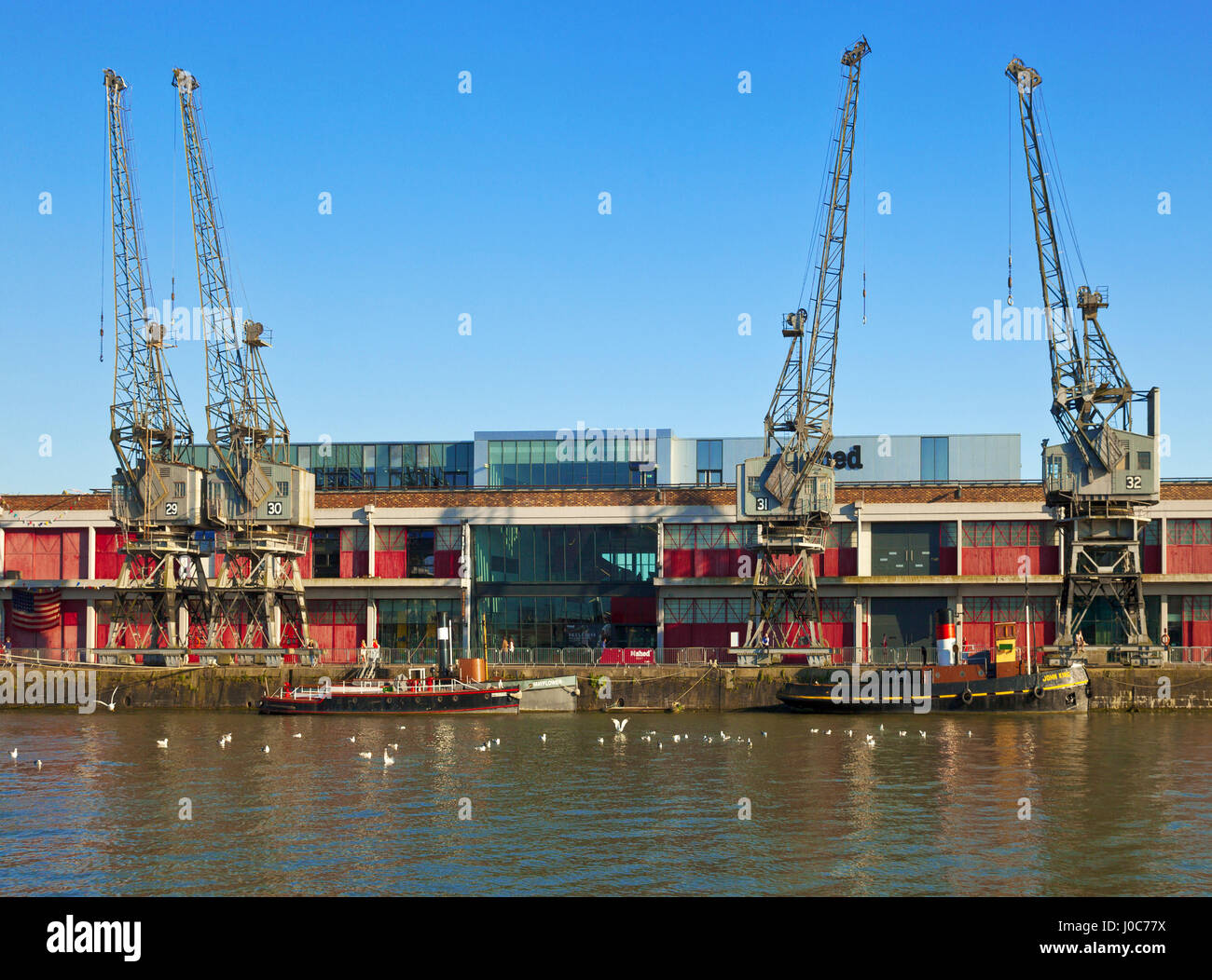 M Shed Museum, Prince's Wharf Bristol Stock Photo - Alamy