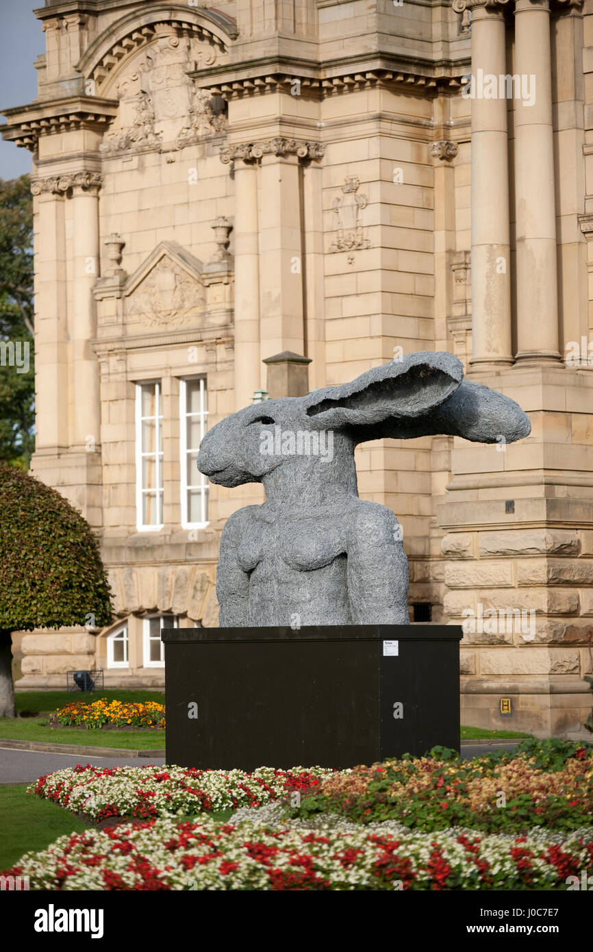 Cartwright Hall Art Gallery, Bradford, West Yorkshire Stock Photo - Alamy