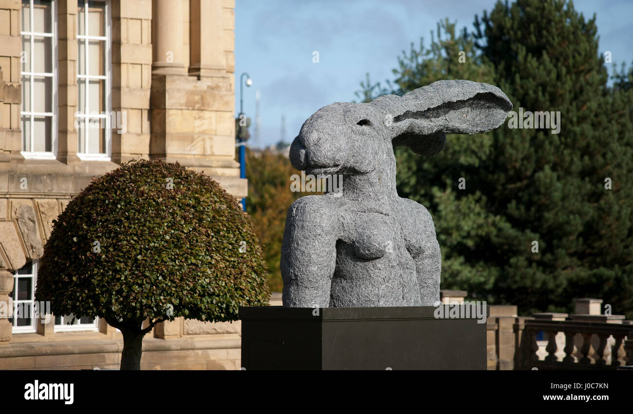 Cartwright Hall Art Gallery, Bradford, West Yorkshire Stock Photo - Alamy