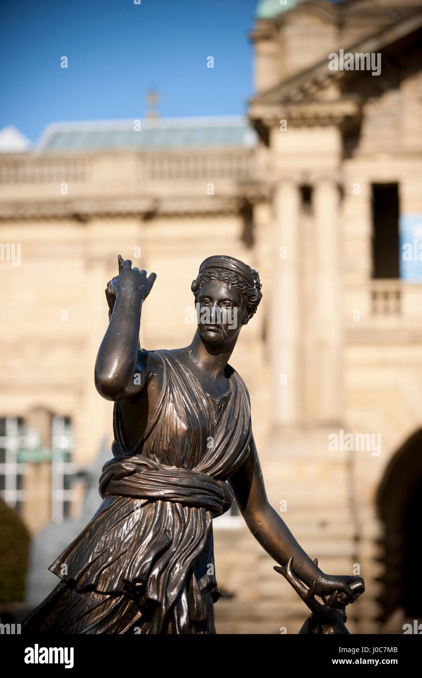 Cartwright Hall Art Gallery, Bradford, West Yorkshire Stock Photo - Alamy