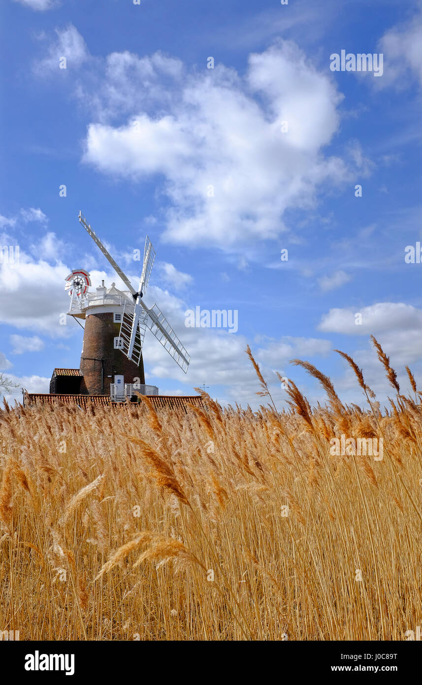 cley mill, north norfolk, england Stock Photo - Alamy