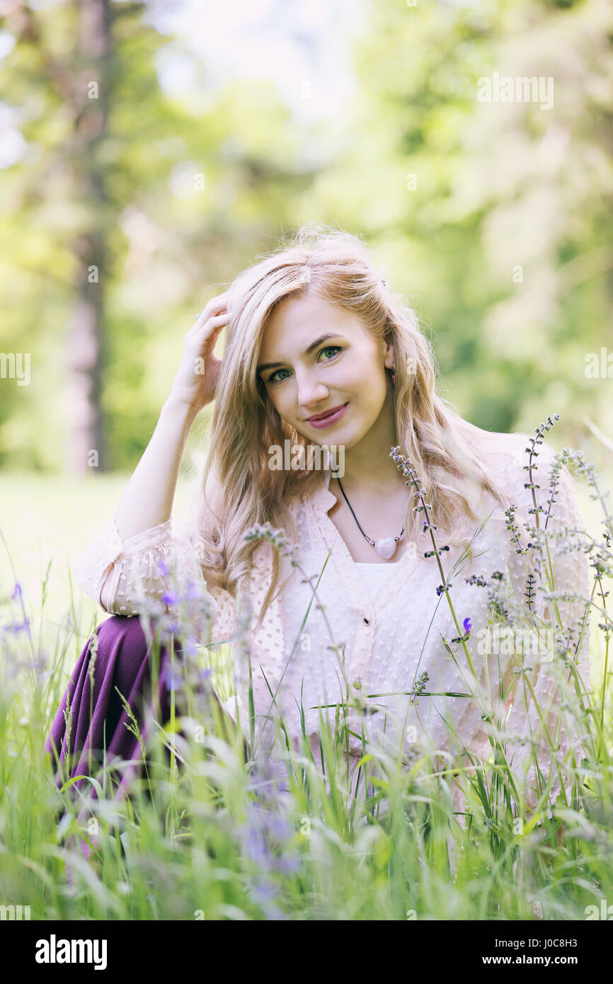 portrait of a beautiful girl Stock Photo - Alamy