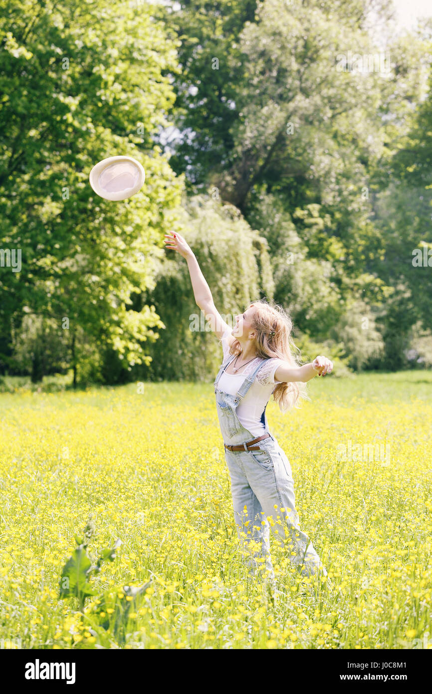 Throws hat hi-res stock photography and images - Alamy