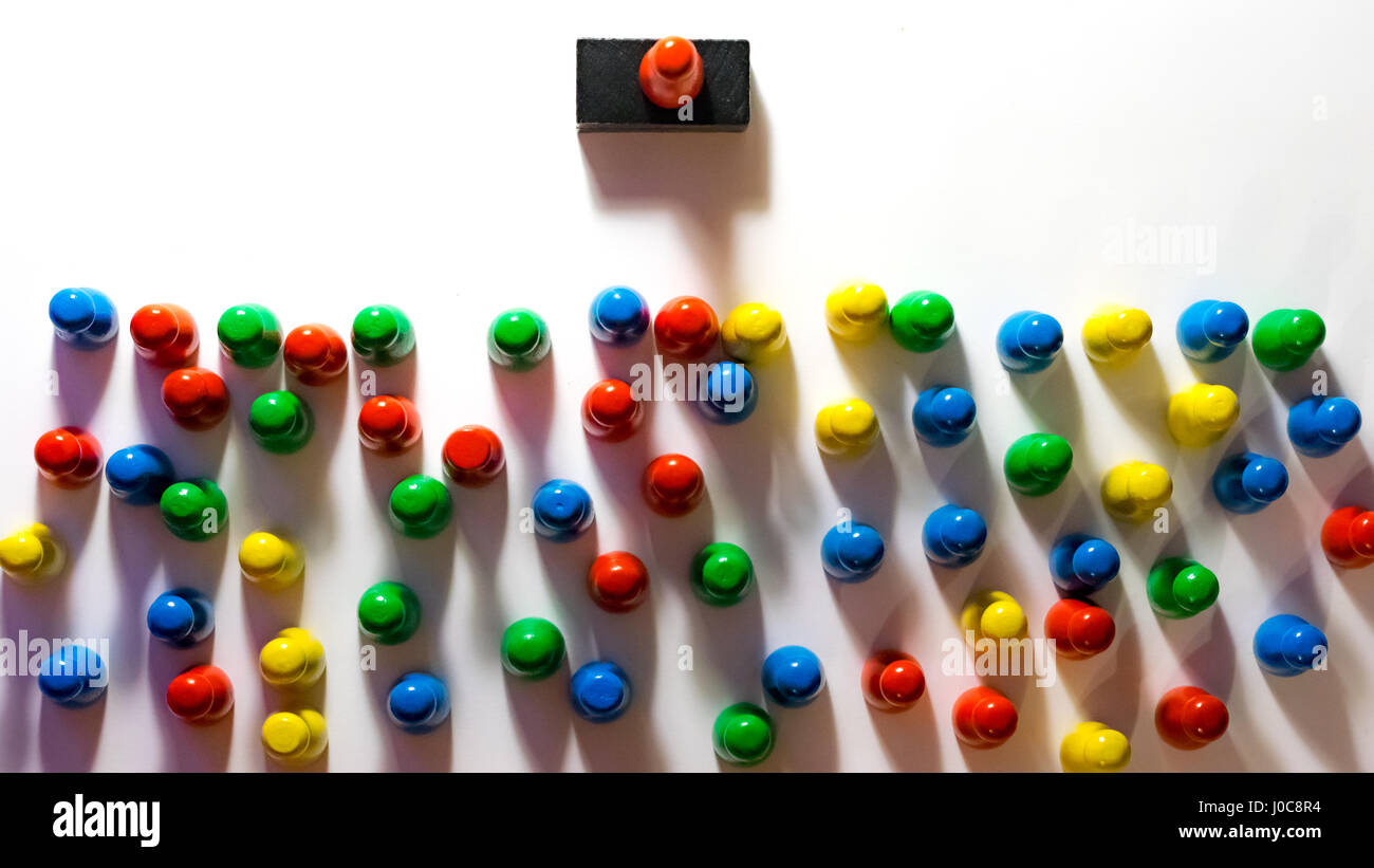 People are listening to the performer / politician / artist / lecturer ...