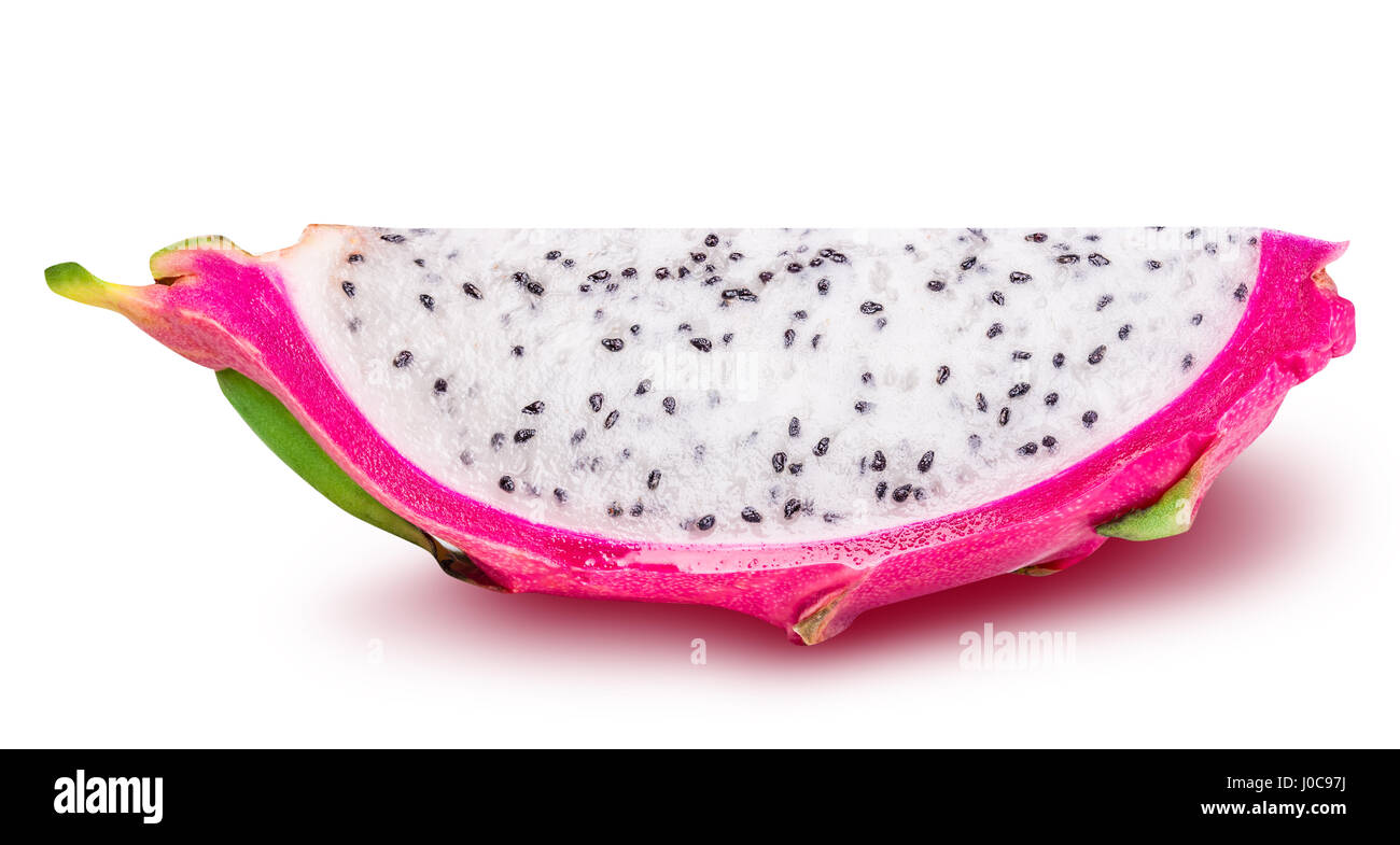 Dragon fruit isolated on white background with clipping path Stock ...