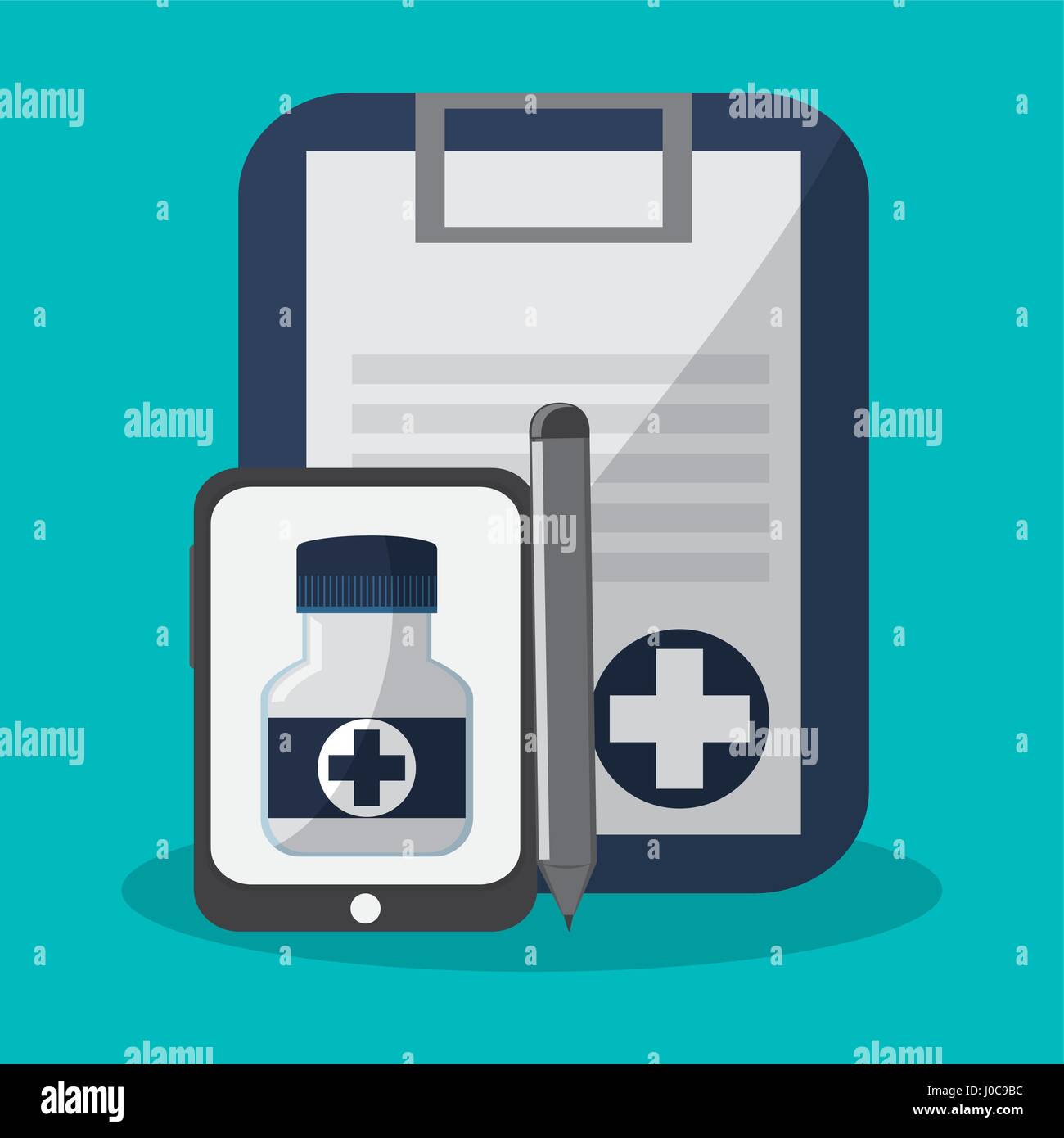 medical related icons Stock Vector Image & Art - Alamy
