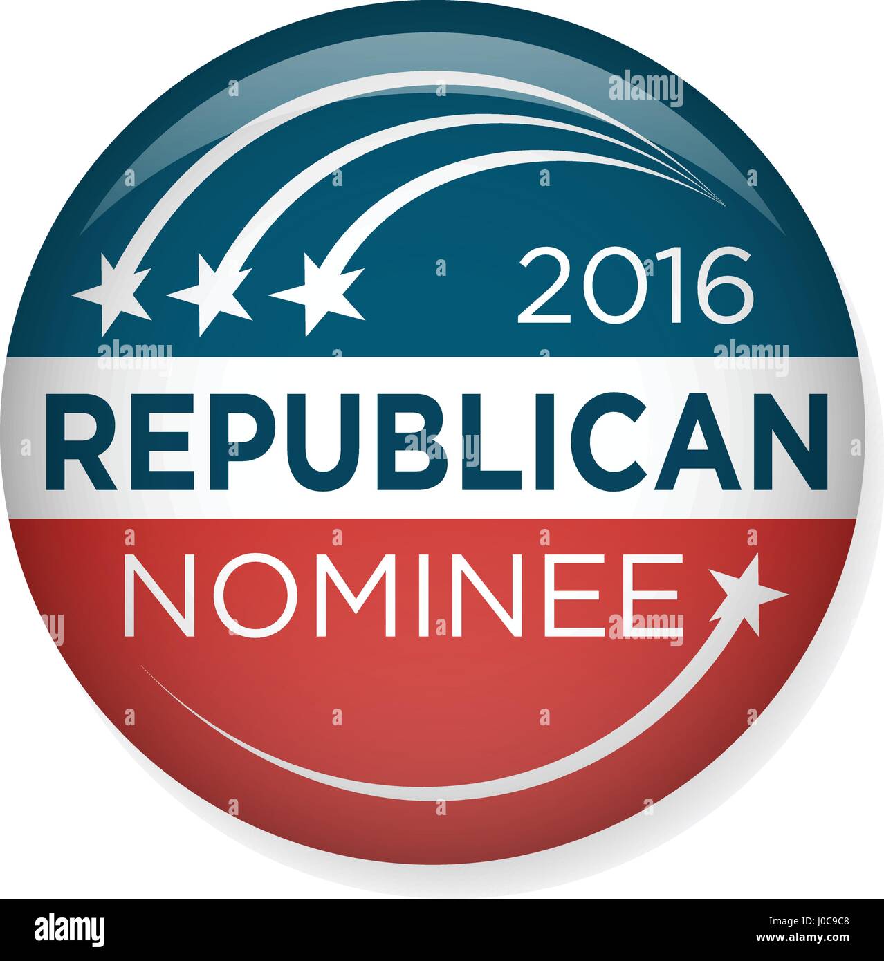 Usa vote button stars Stock Vector Images - Alamy