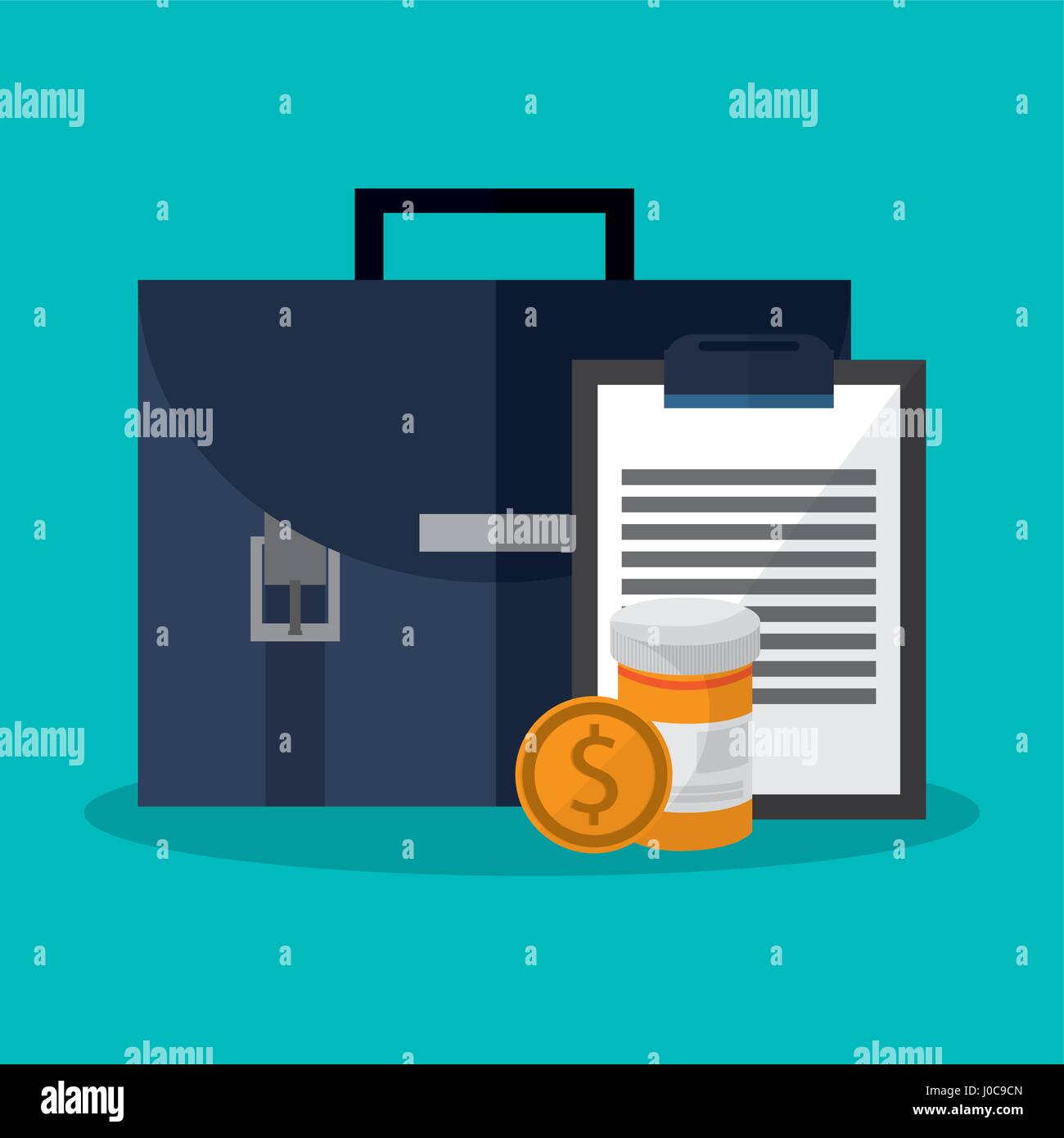 business briefcase design Stock Vector Image & Art - Alamy