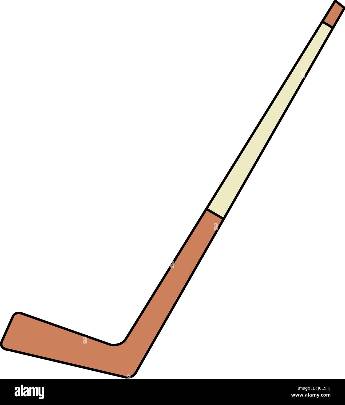hockey stick icon image Stock Vector Image & Art - Alamy