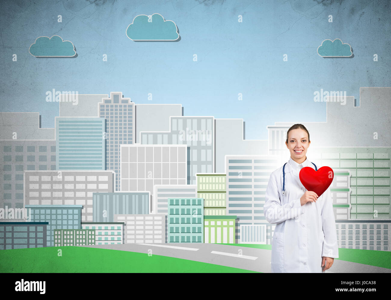 Check your heart health Stock Photo - Alamy