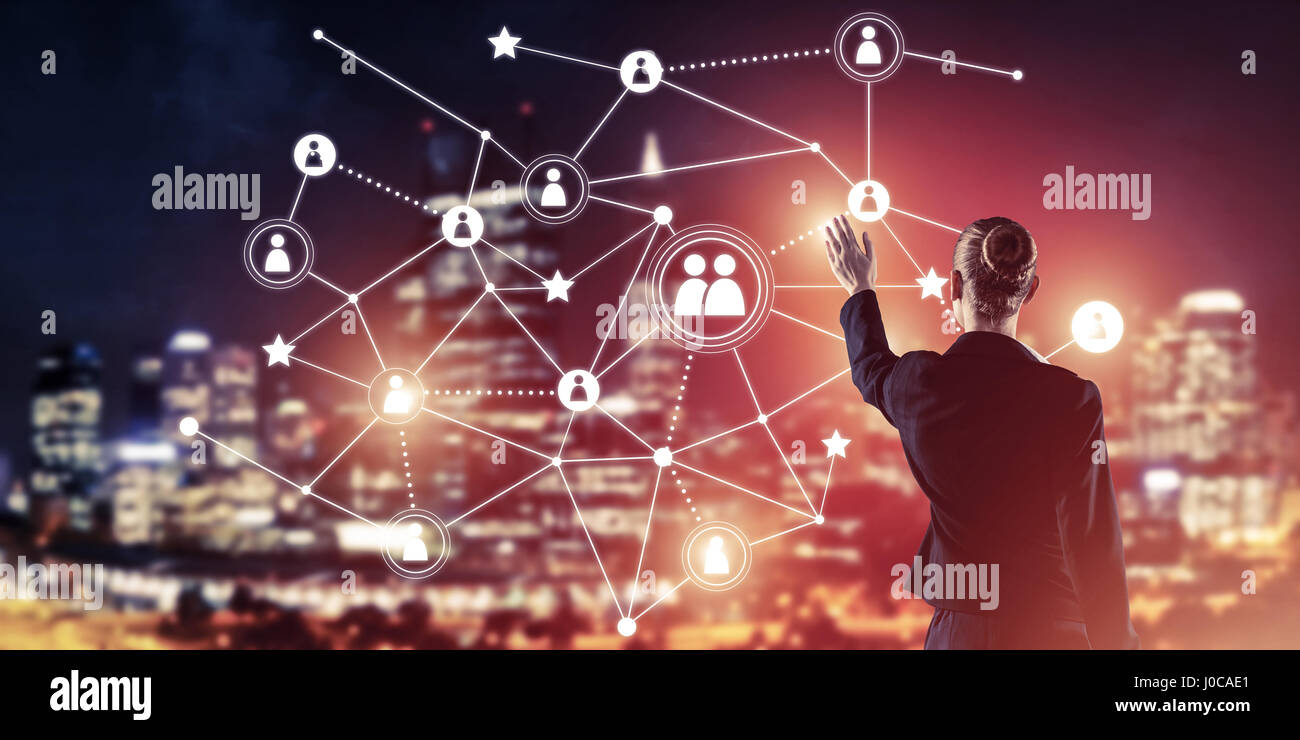 Modern wireless technologies and networking as tool for effectiv Stock ...