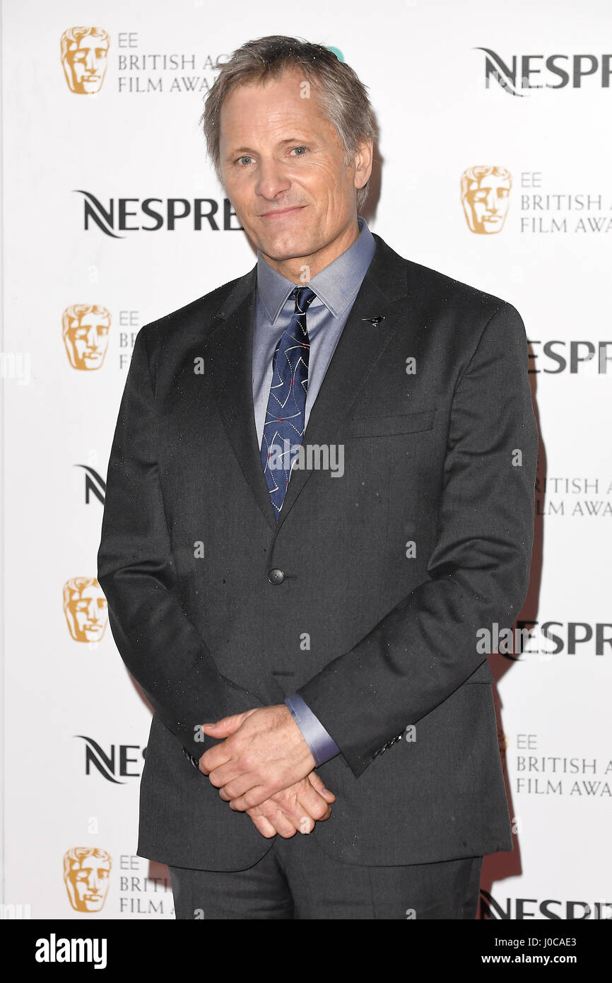 Danish actor Viggo Mortensen attends the BAFTA nominees party at ...