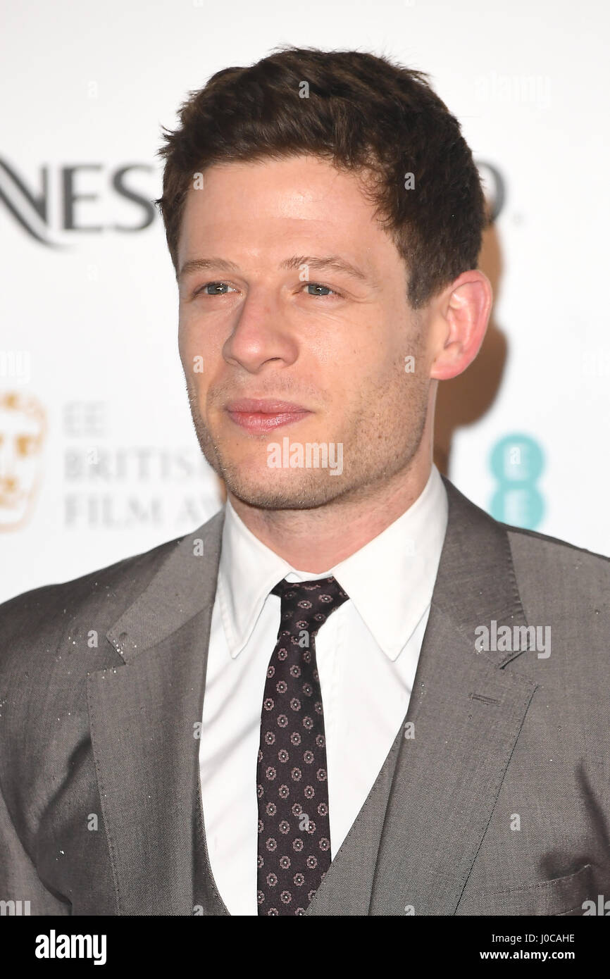 English actor James Norton attends the BAFTA nominees party at ...