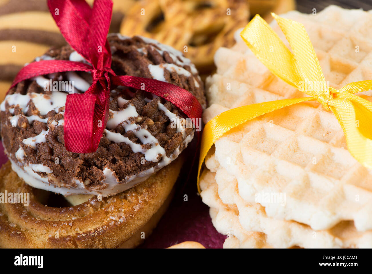 Sweets for coffee break Stock Photo - Alamy