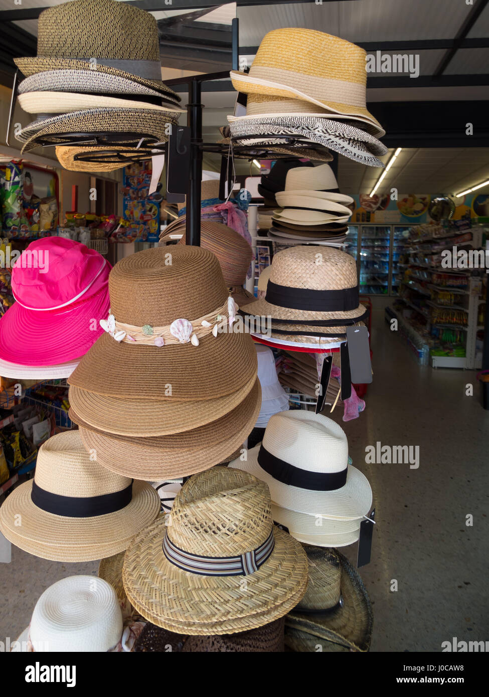 hats for sale Stock Photo - Alamy