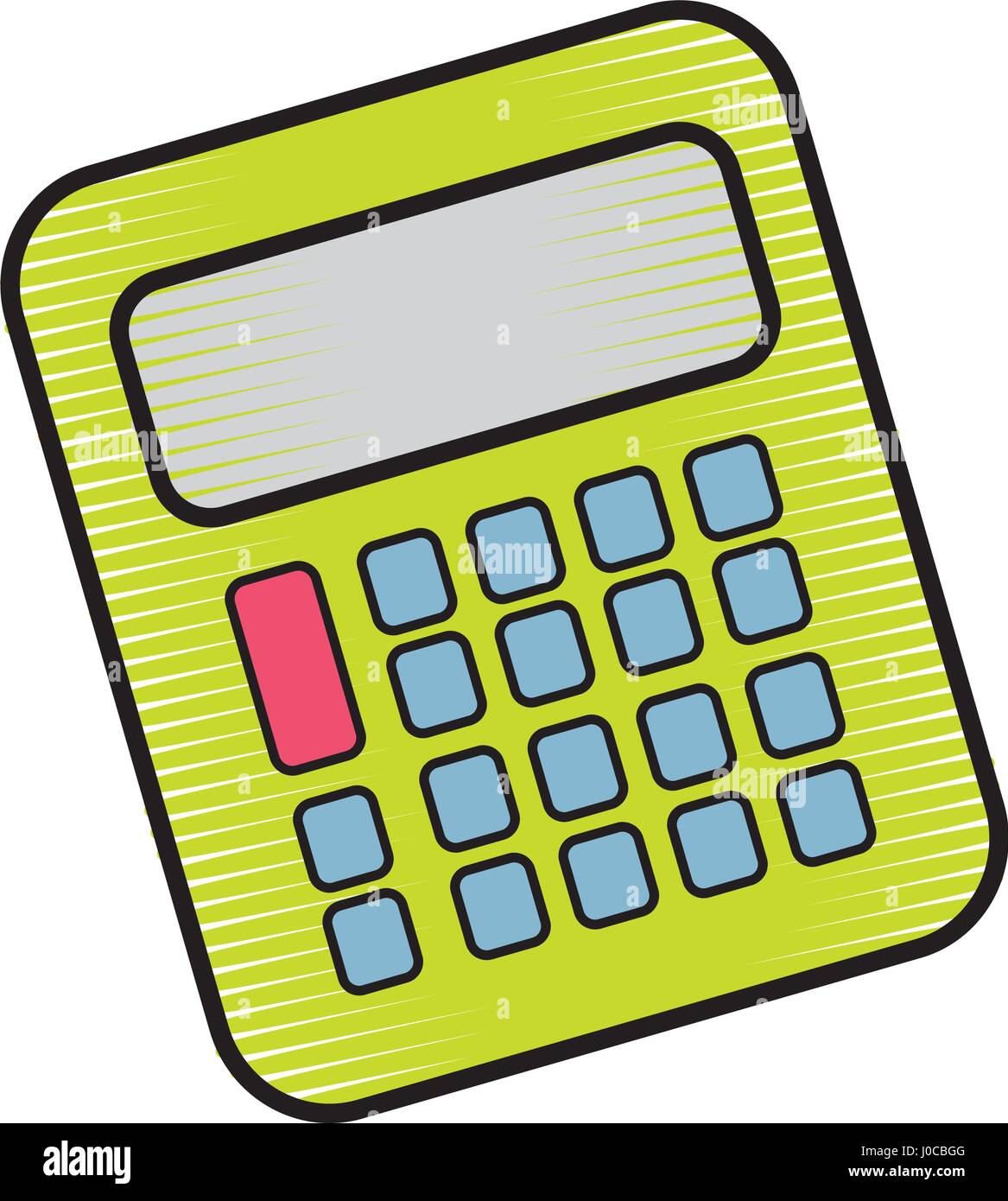 calculator tool to study and learn mathematica Stock Vector Image & Art ...