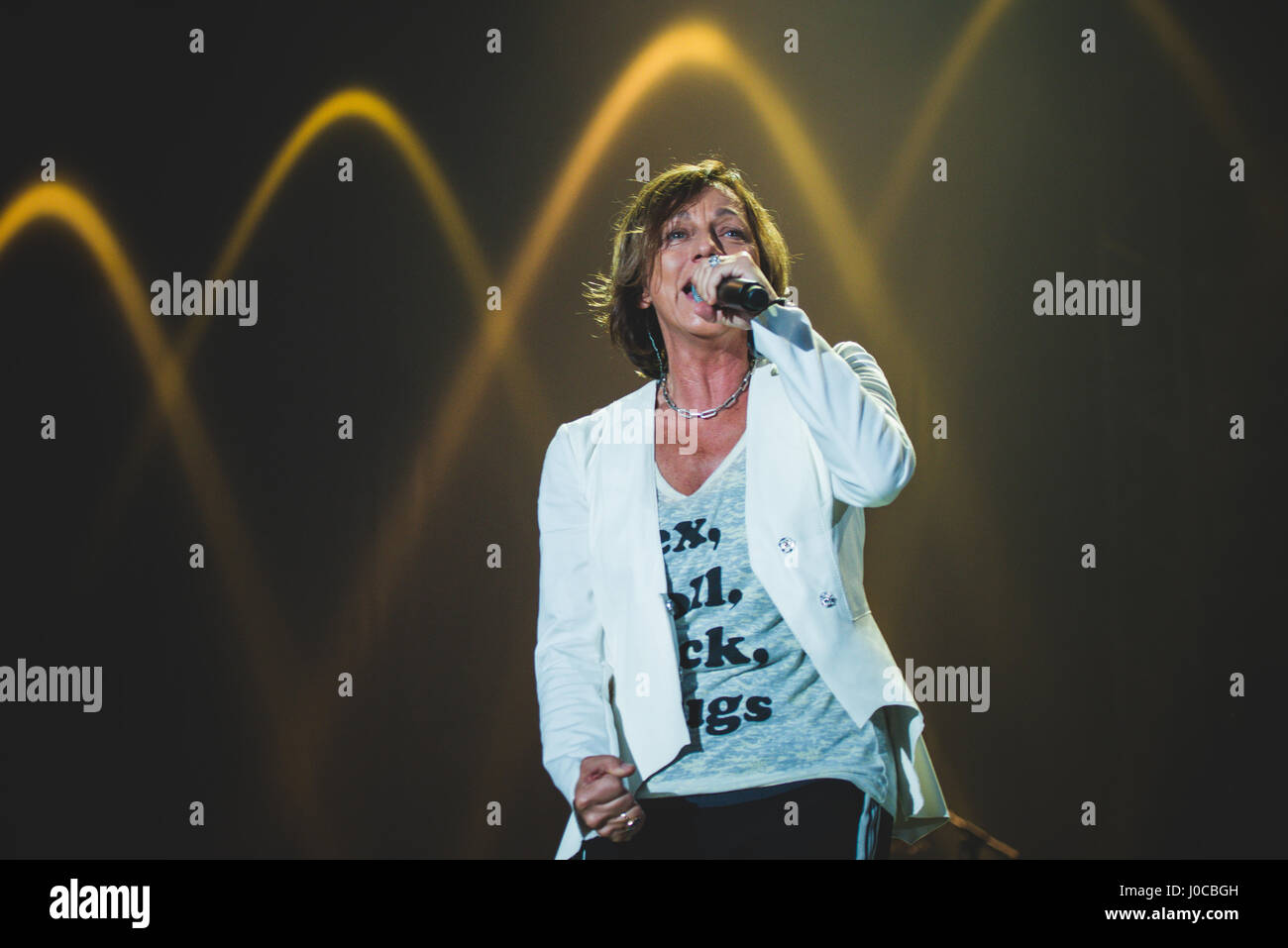 May 17th, 2015: The Italian singer Gianna Nannini performing live on ...