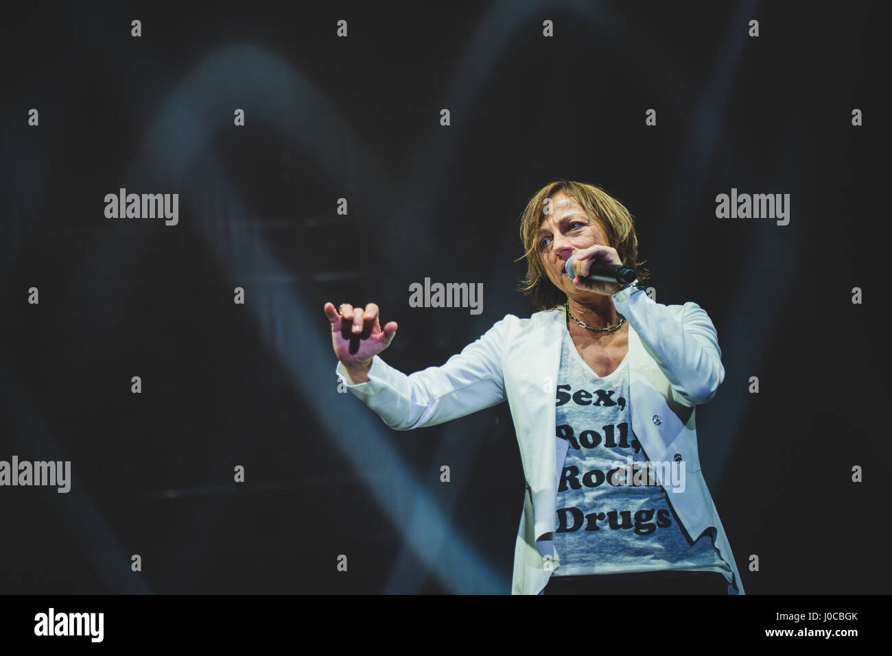May 17th, 2015: The Italian singer Gianna Nannini performing live on ...