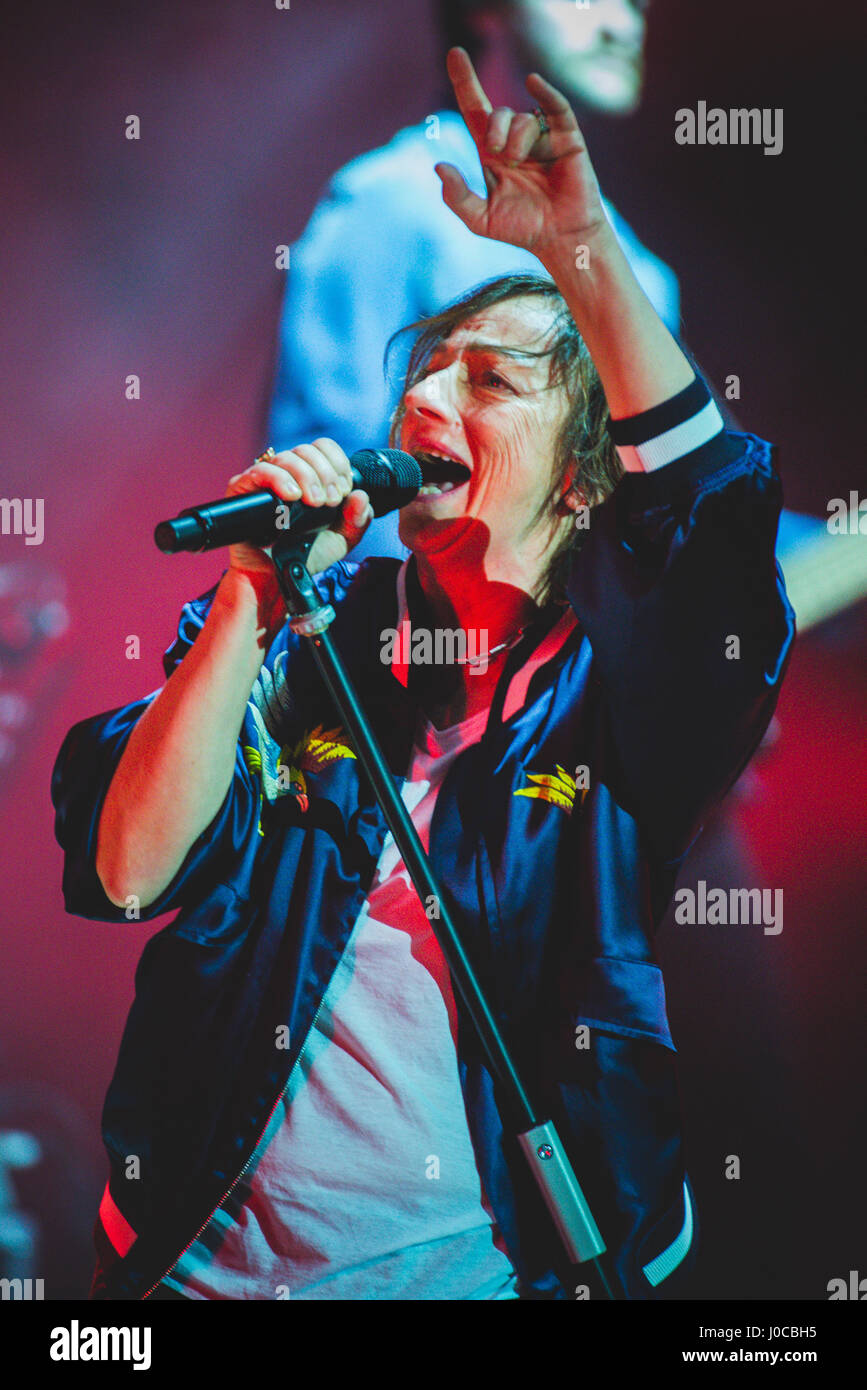 March 21st, 2016: The Italian singer Gianna Nannini performing live on ...