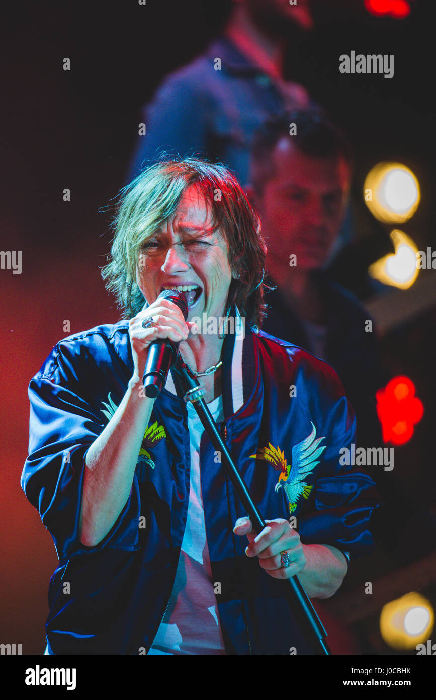 March 21st, 2016: The Italian singer Gianna Nannini performing live on ...