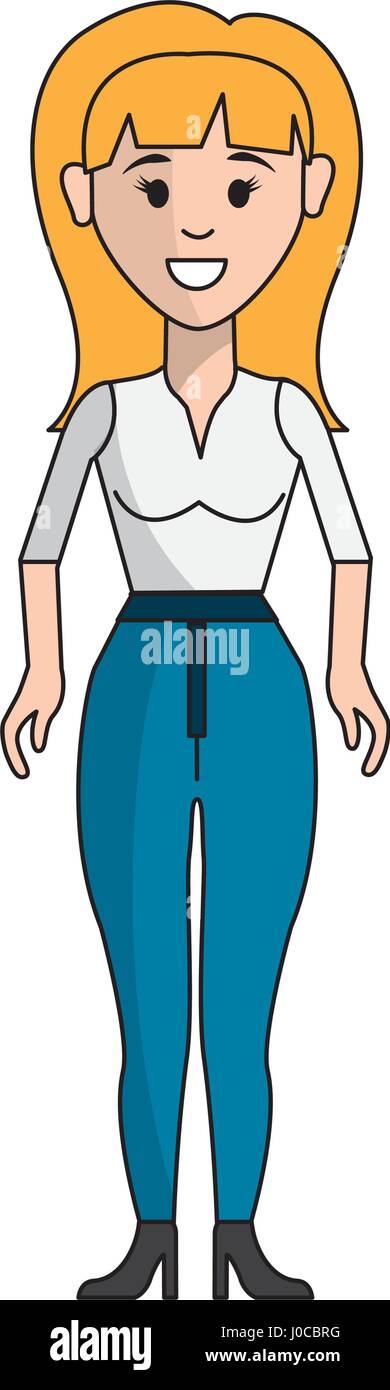 people, woman with casual cloth avatar icon Stock Vector Image & Art ...