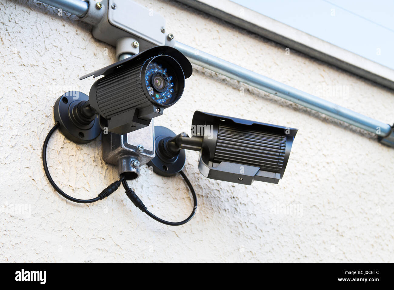 Security Camera on the wall Stock Photo - Alamy