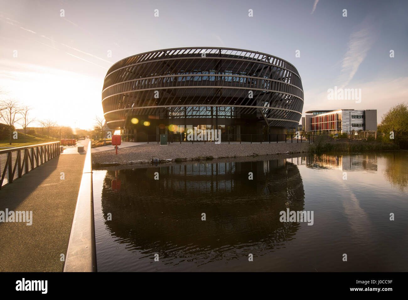 Dusk Reflections at The Ingenuity Lab, as part of the Jubilee Campus at ...