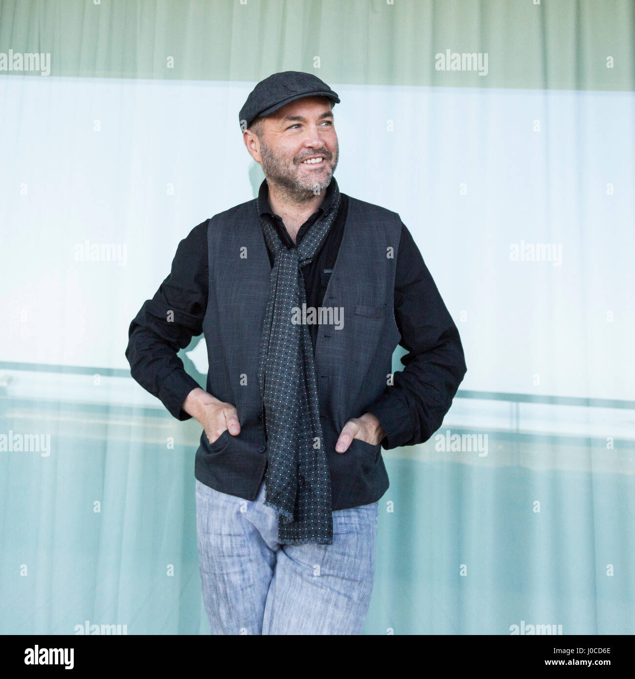 Portrait of Colum McCann (Mc Cann) 15/05/2016 ©Philippe Matsas/Opale ...