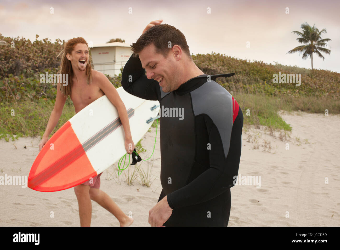 Lifeguard talking hi-res stock photography and images - Alamy