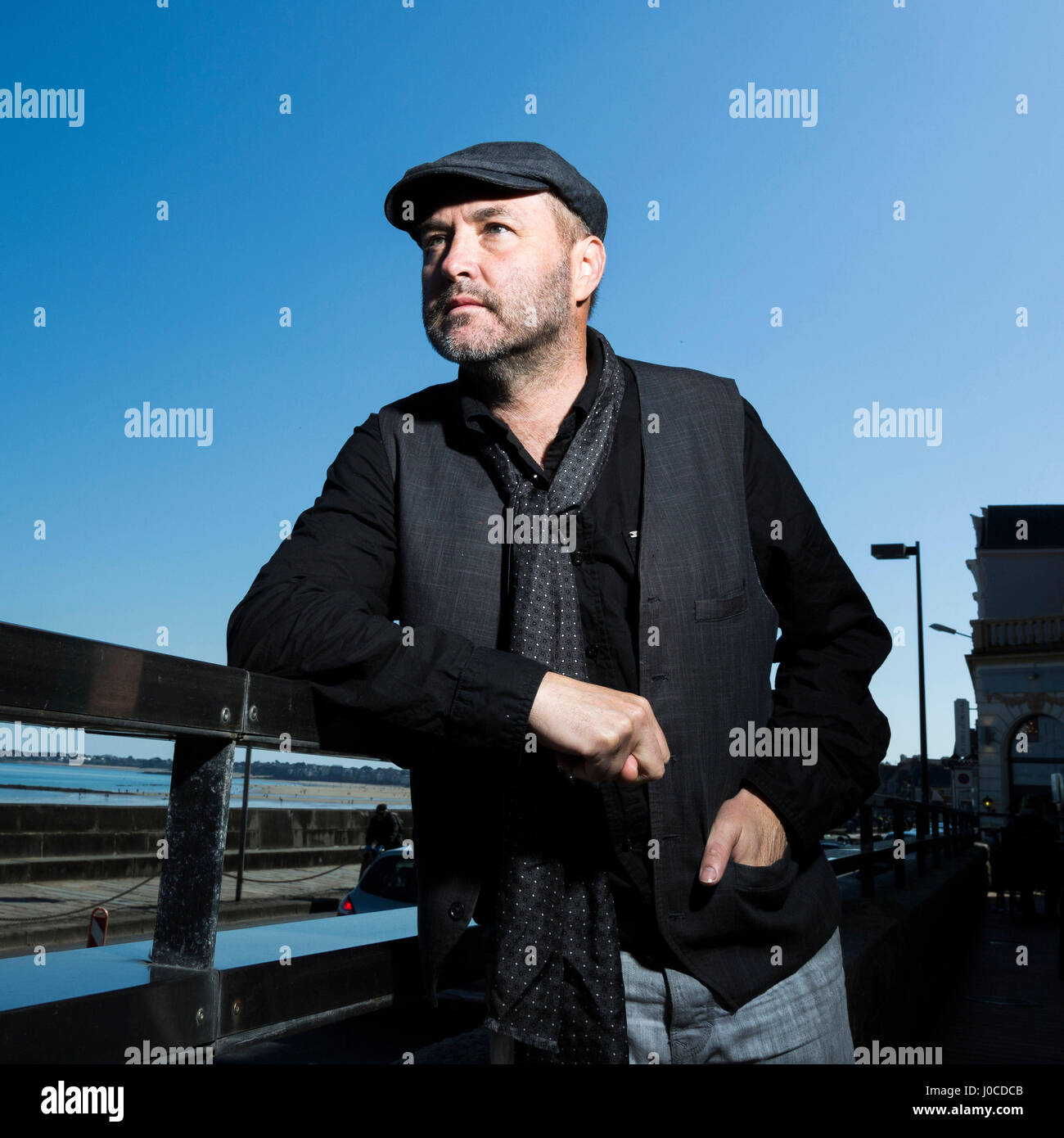 Portrait of Colum McCann (Mc Cann) 15/05/2016 ©Philippe Matsas/Opale ...