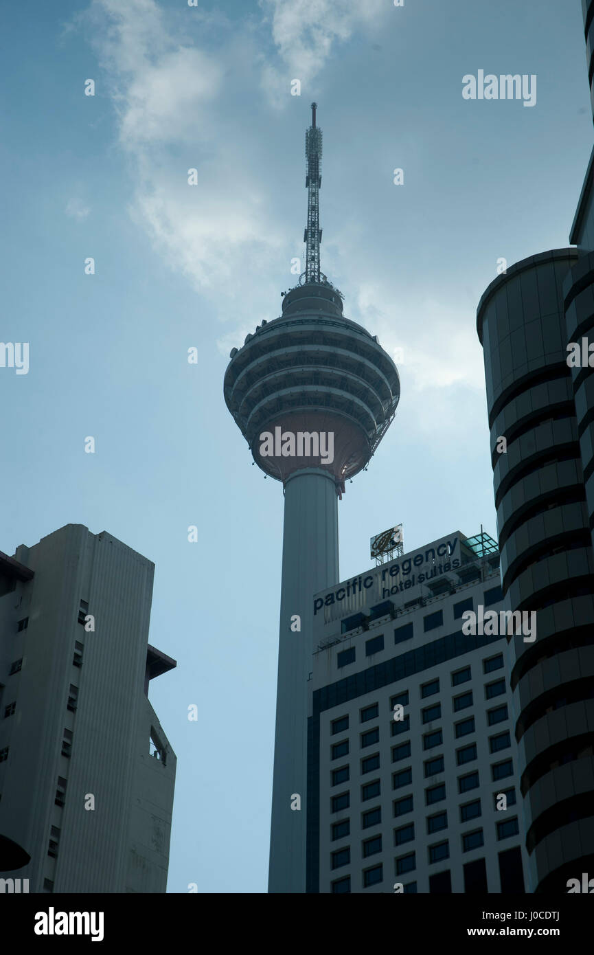Kl tower, kuala lumpur, malaysia, asia Stock Photo - Alamy